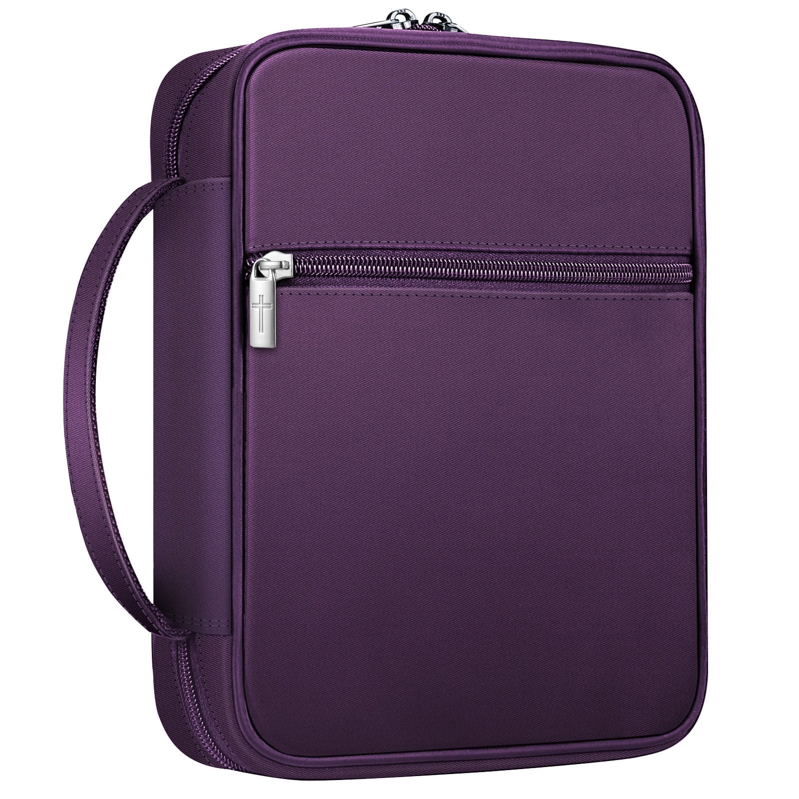 FINPAC Bible Cover, Carrying Book Case Church Bag Bible Protective with ...