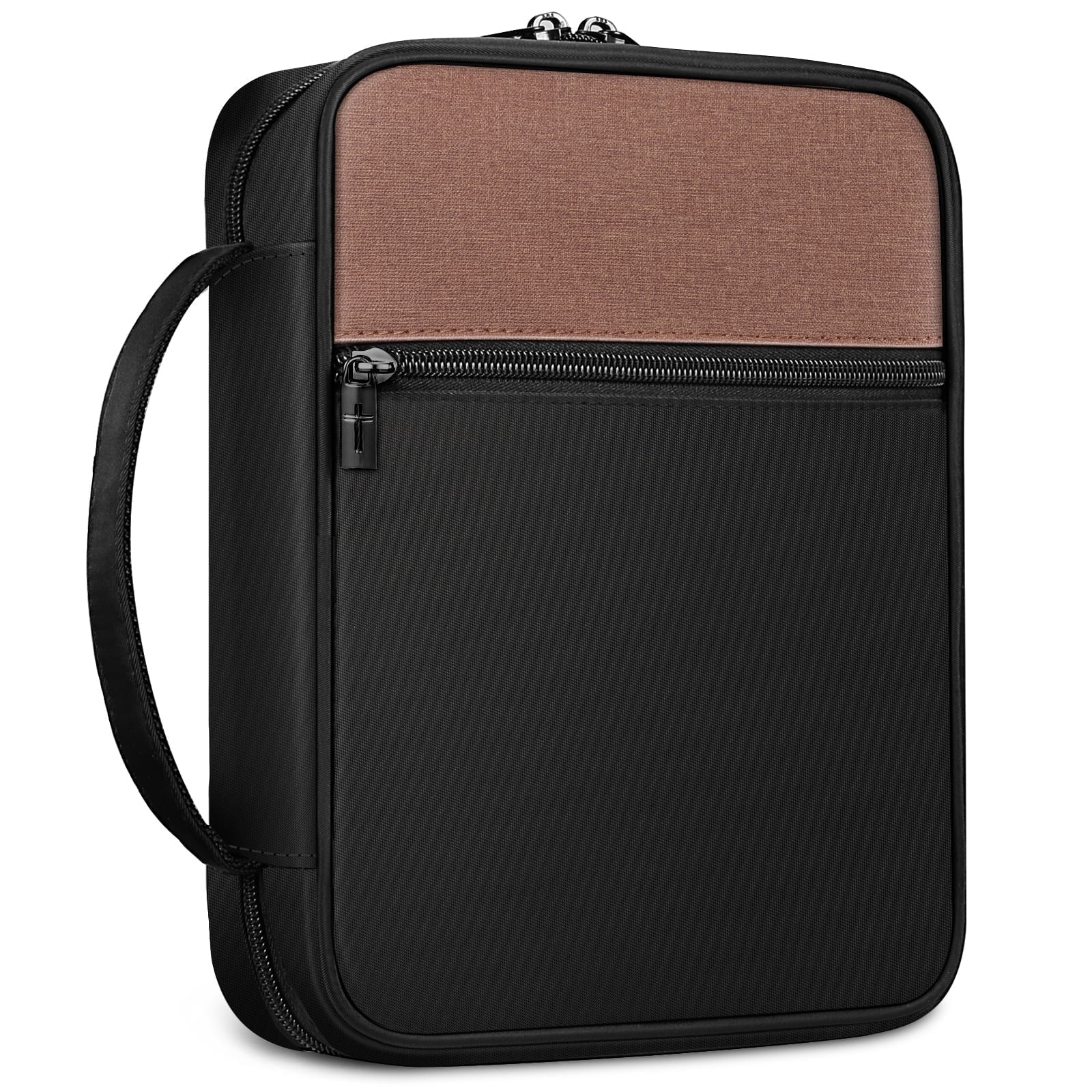 FINPAC Bible Cover & Protector, Carrying Case with Handle, Zippered ...