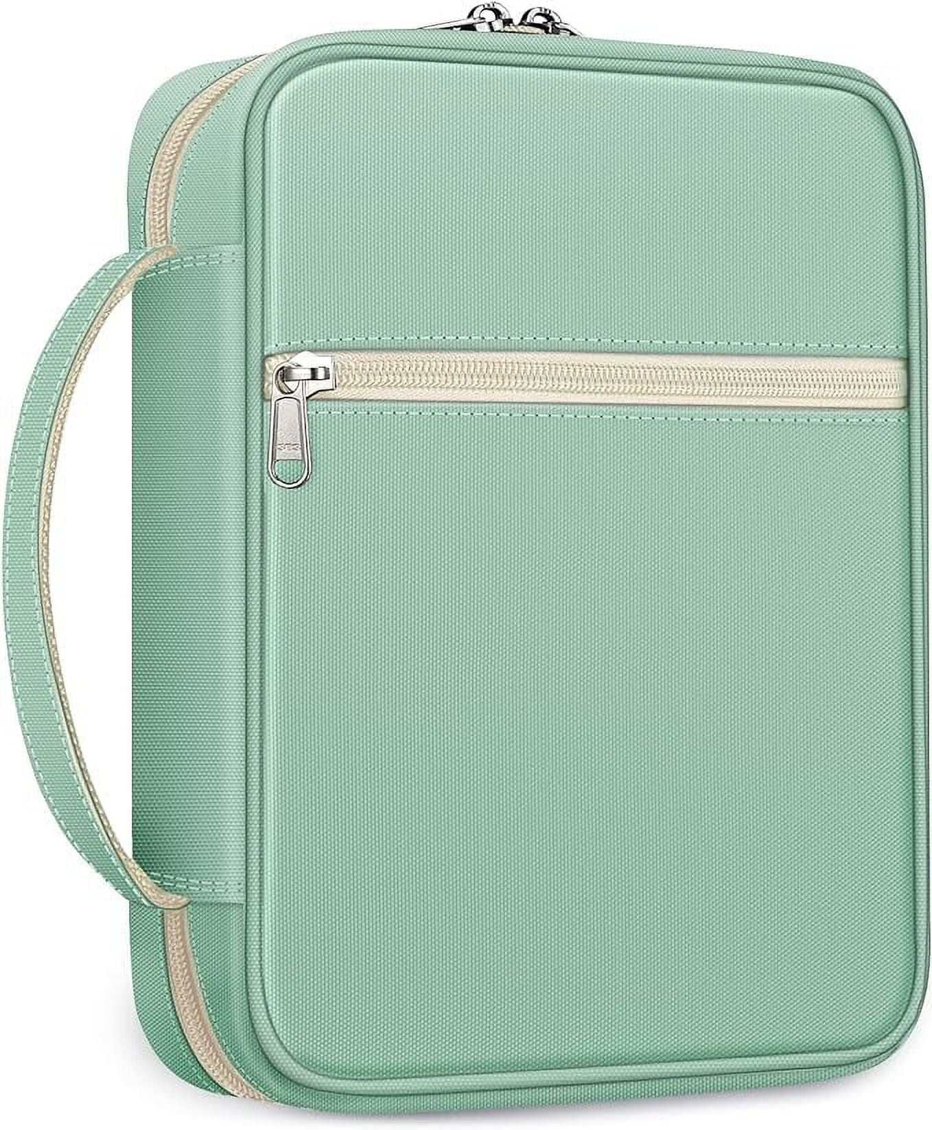 FINPAC Bible Cover, Carrying Book Case Church Bag Bible Protective with ...