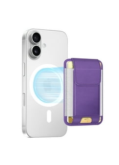 Imeetu RFID Credit Card Holder, Leather Women Card Case Wallet with Keychain Window, Peacock ...