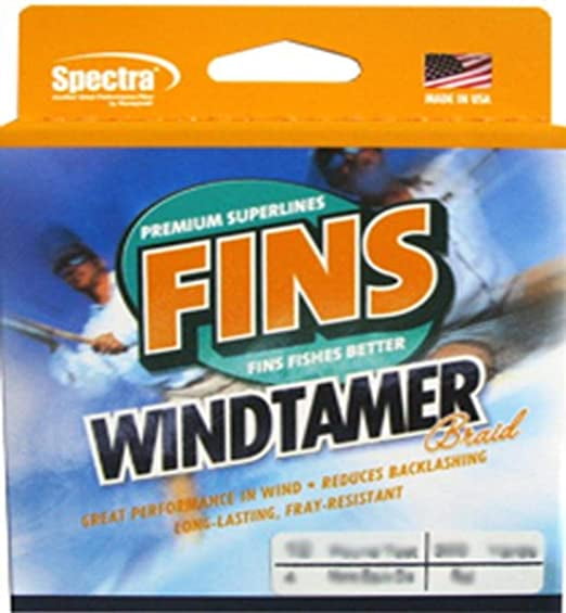 Fins Spectra 150-Yards Windtamer Fishing Line - Walmart.com