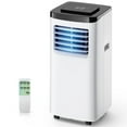 FIOGOHUMI 8000BTU Portable 3 in 1 AC, Auto Defrost, 24H Timer, For 250 ...