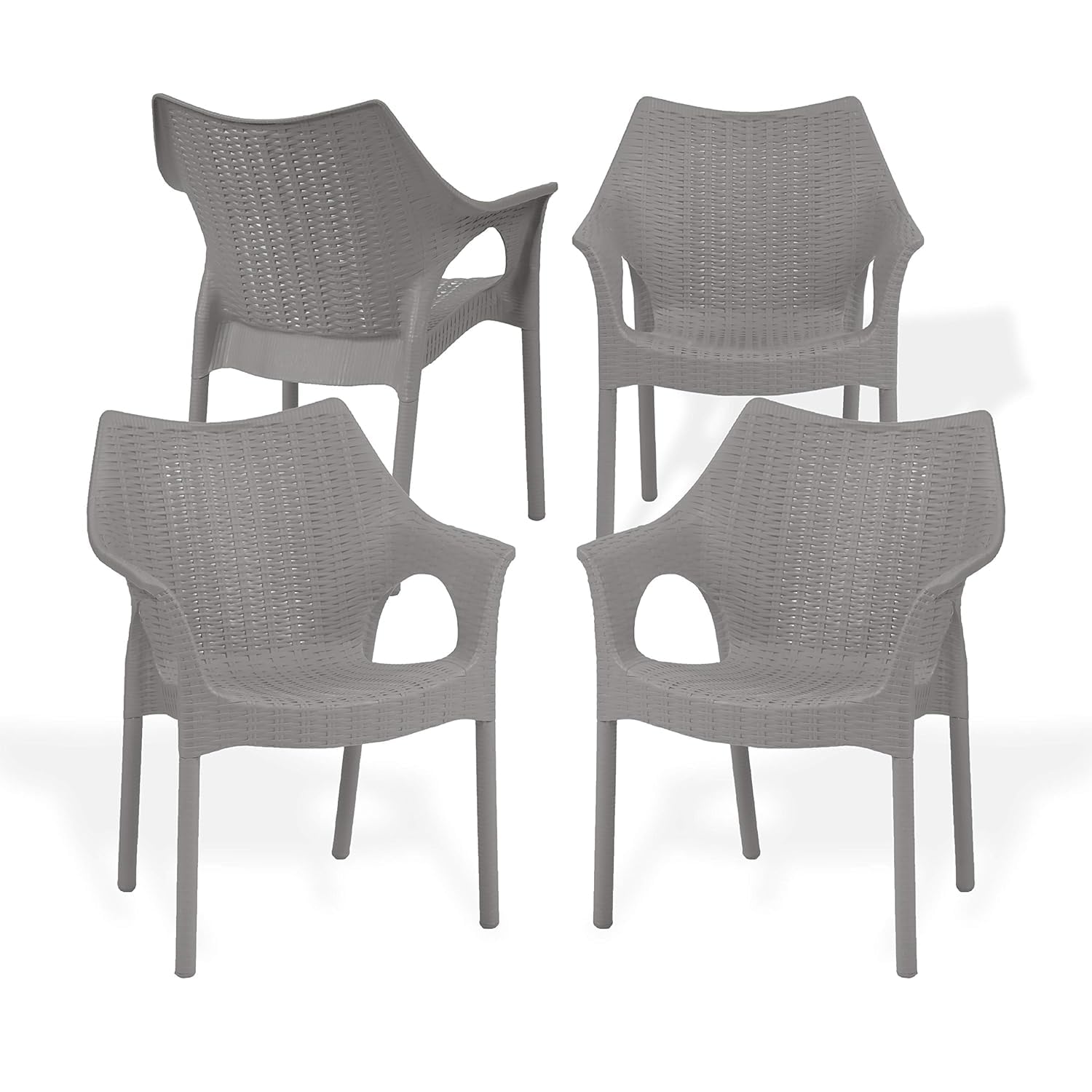 FIONA Made by Supreme Cambridge Heavy Plastic Chair Oversized Arm Chair ...