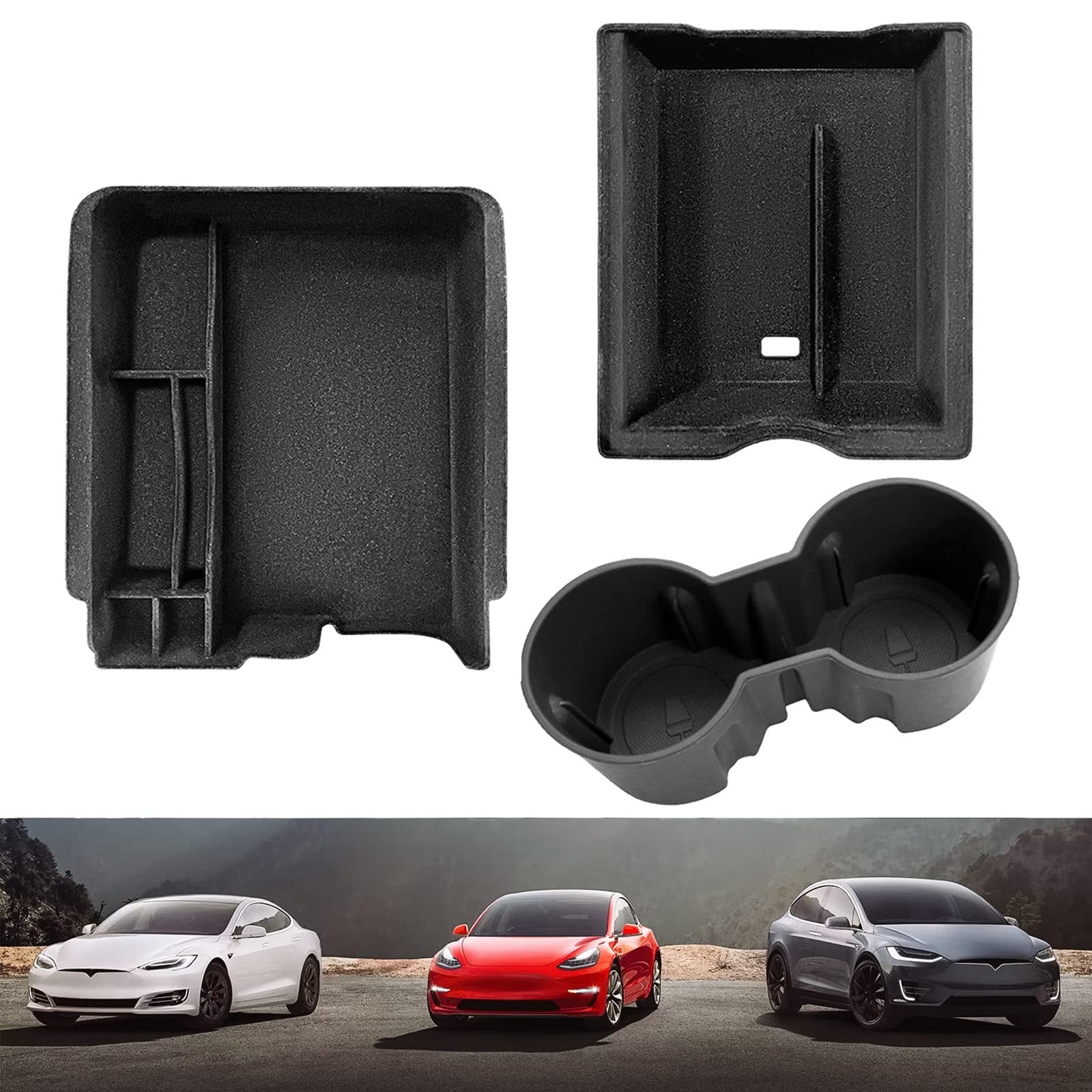 FIONE for Tesla Model CM31 3 Model Y Accessories Flocking Center ...