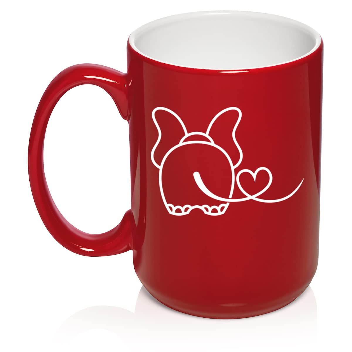 Elephant In Love Ceramic Coffee Mug Tea Cup Gift for Her, Women, Sister ...