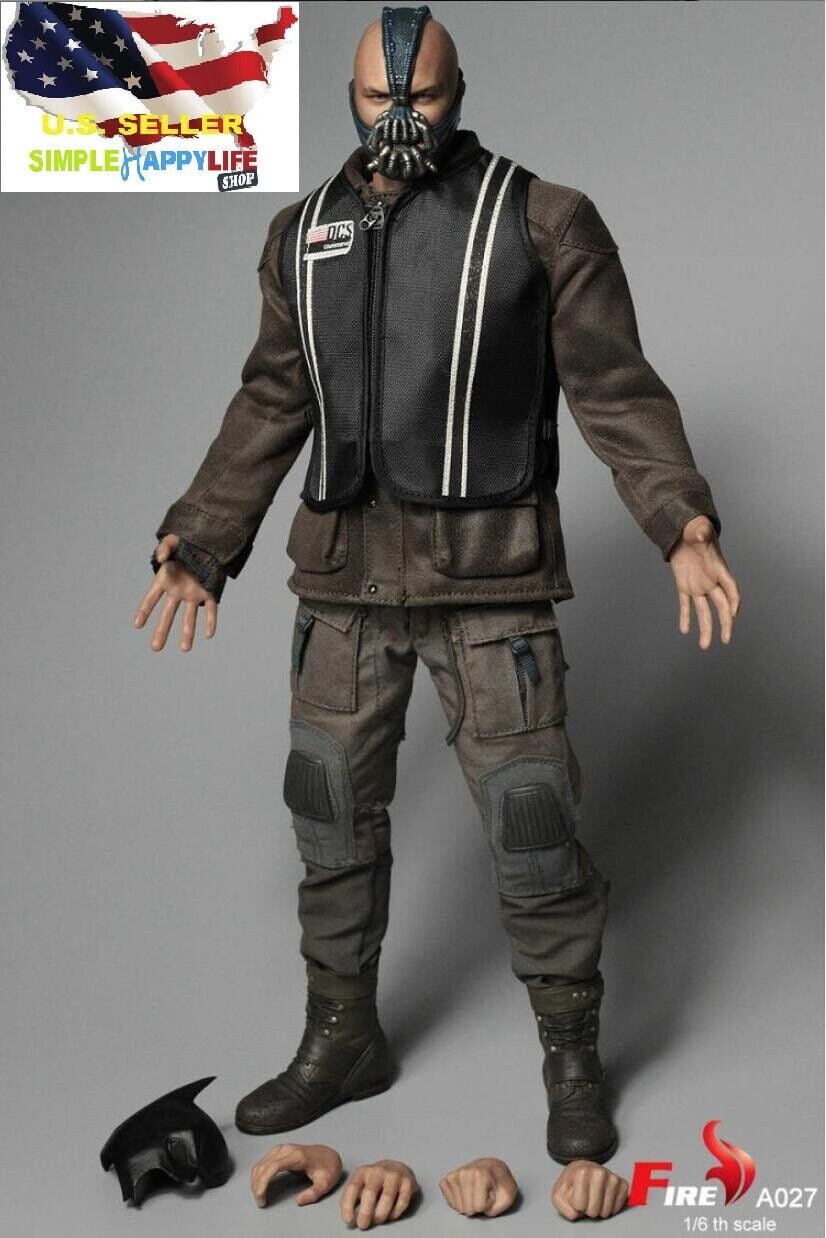FIRE 1/6 Bane DSC outfit 2.0 figure for 12" figure batman hot toys A027 USA - Walmart.com