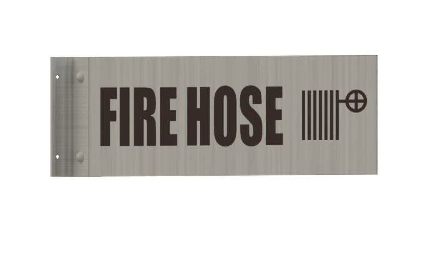 FIRE Hose Sign-FACP Sign -Two-Sided/Double Sided Projecting, Corridor ...