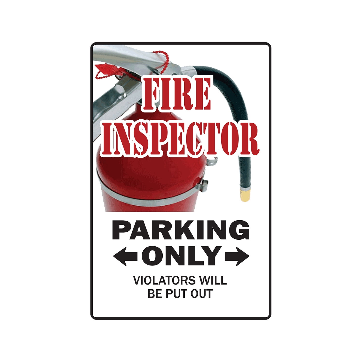 FIRE INSPECTOR Aluminum Sign fireman engine inspect man emergency EMT ...