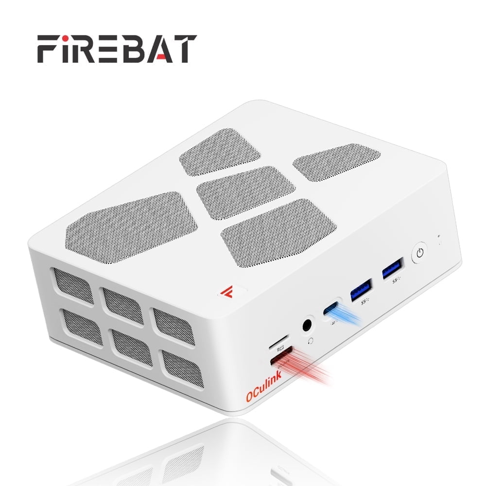FIREBAT 【A8】 AMD Ryzen 7 8745HS Gaming Mini PC DDR5 PCle 4.0 SSD, 4K ...