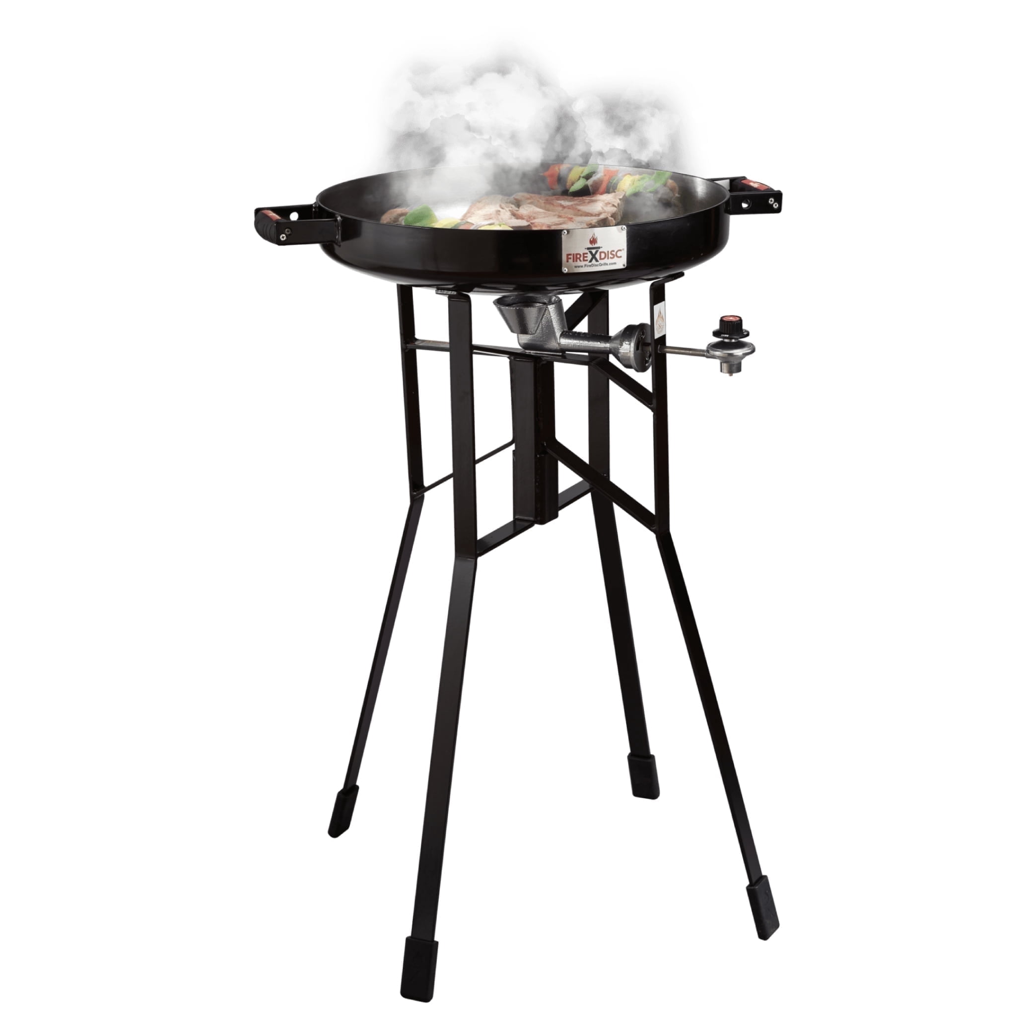 FIREDISC Original 380 Tall Outdoor Portable Propane Cooker in Jet Black ...