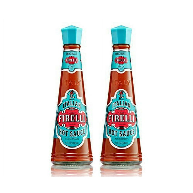 FIRELLI Italian Hot Sauce | 5oz Bottle (Pack of 2) | Perfect Kick for ...