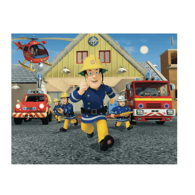FIREMAN SAM Birthday Edible Image Cake Topper For Half Sheet Cake By ...