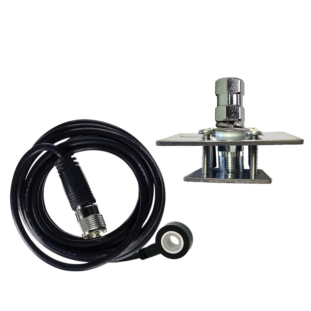 FIRESTIK - MK294R PICK-UP STAKE HOLE MOUNT WITH 18' FIRE-RING COAX ...