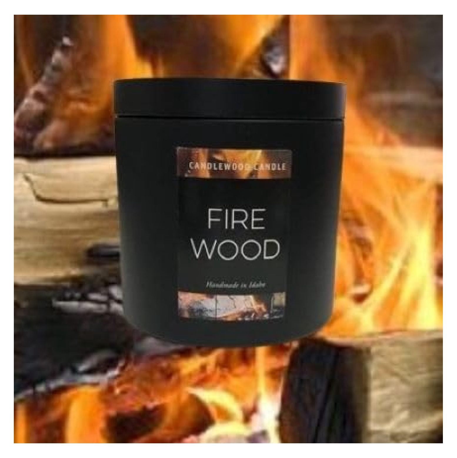 FIREWOOD - No Fireplace in your Home ? Authentic Wood Fire Scent Wood ...