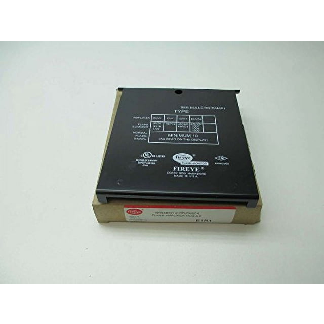 FIREYE E1R1 Infrared Autocheck - Advanced Infrared Sensor for Precision ...