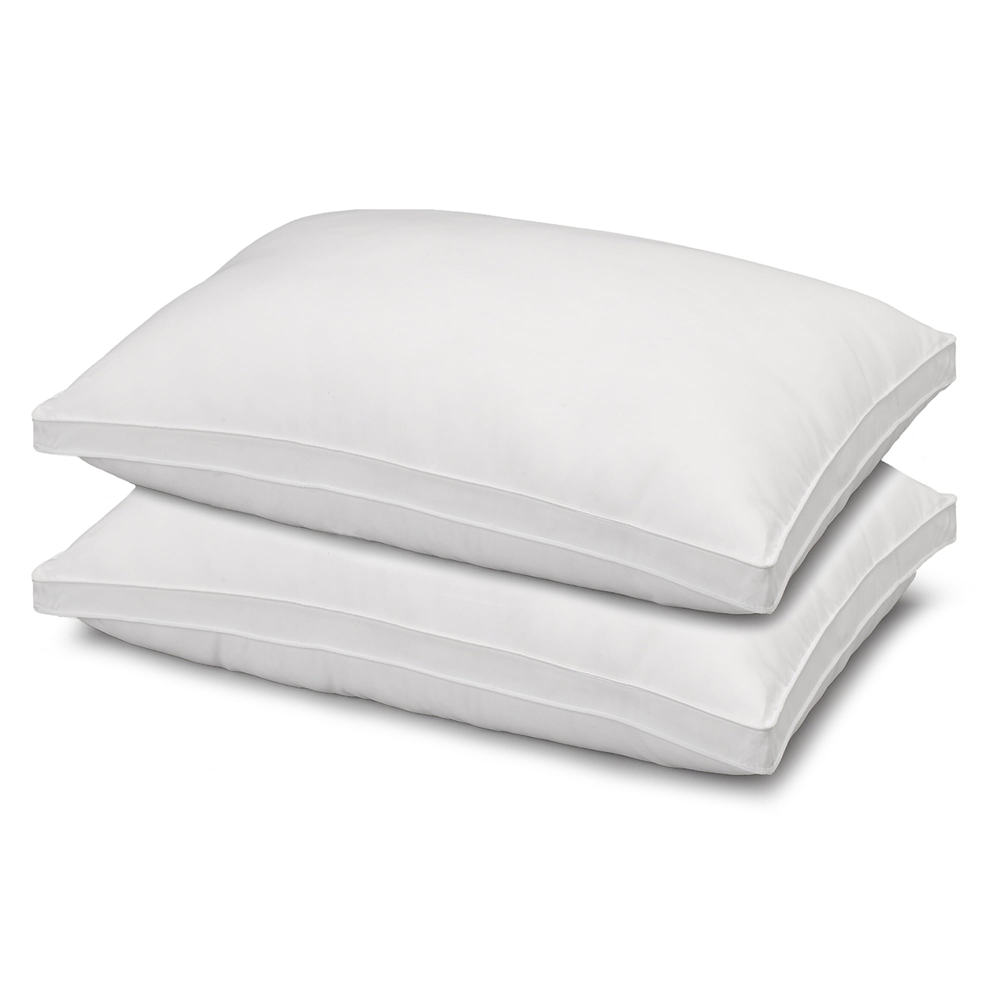 FIRM Exquisite Hotel Luxury Plush DownAlternative Pillows 2Pack, Queen ...