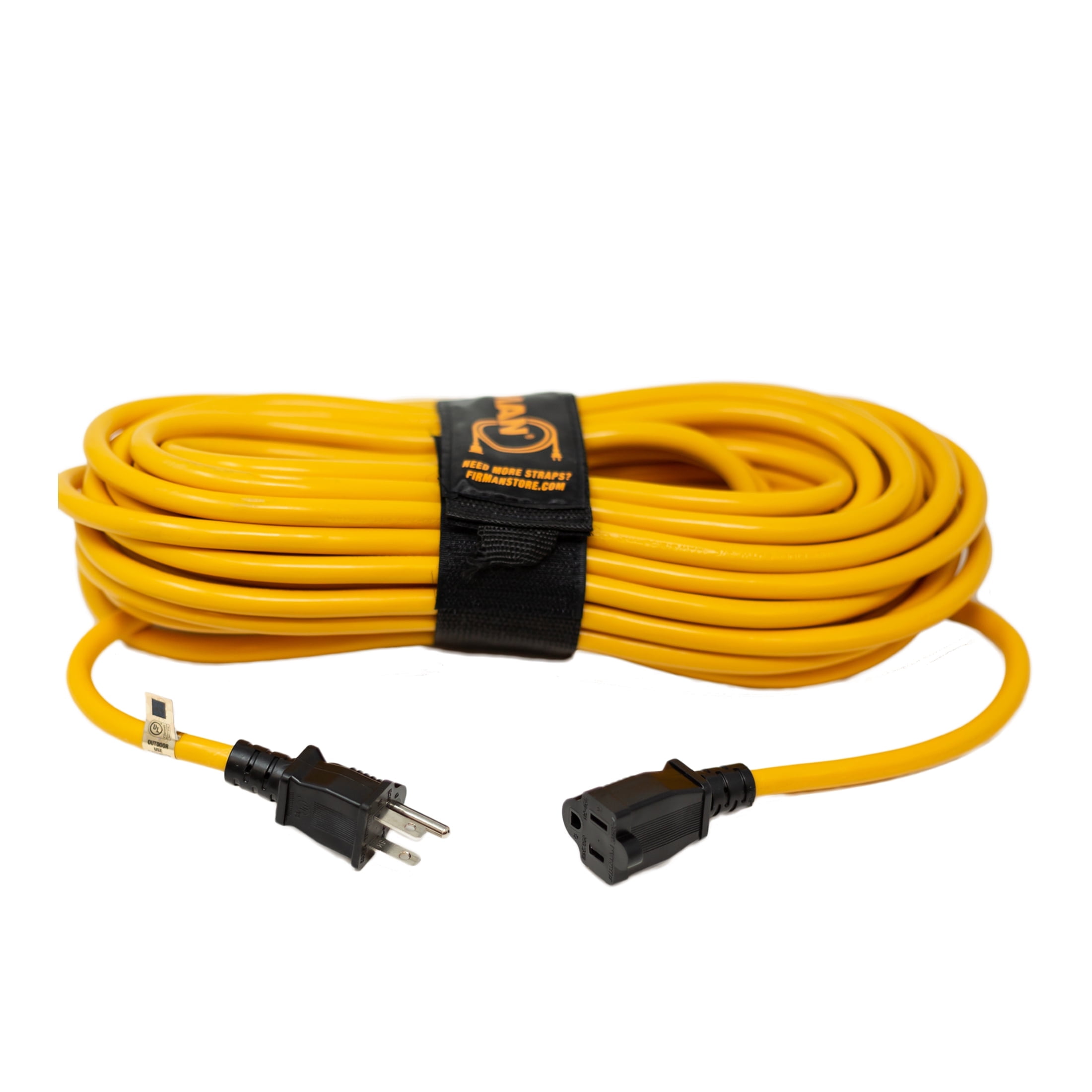 Firman 2005 Heavy Duty 5-15P to 5-15R Generator Cord With Storage Strap ...