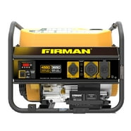 Firman P03611 4550/3650 Watt Gas Recoil Start Generator, EPA Only ...
