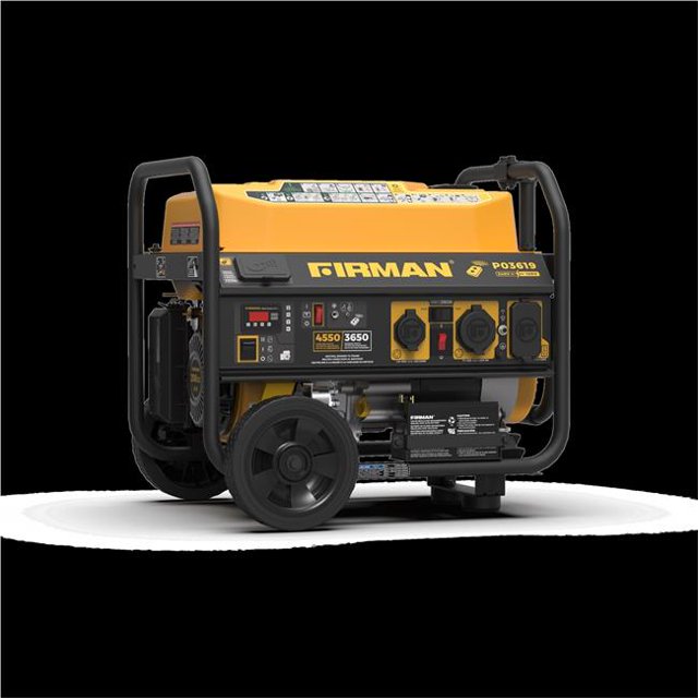 FIRMAN Powered Gasoline P03619 4550/3650W 30A Remote Start Generator ...
