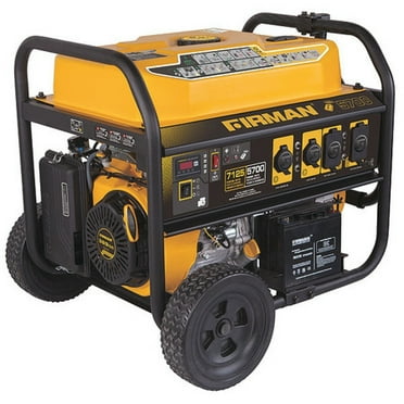 Firman H08051 10,000/8,000 Watt Dual Fuel Electric Start Generator ...