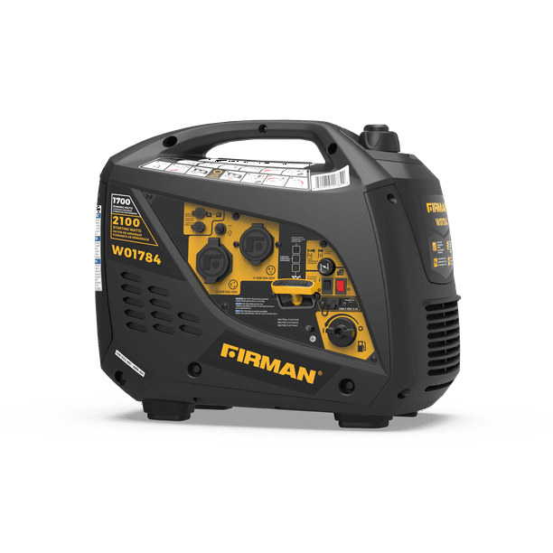 FIRMAN W01784 2100/1700 Watt Recoil Start Inverter Portable Generator ...