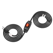 Woods 15 Ft Indoor Extension Cord with Remote On/Off Switch, White ...
