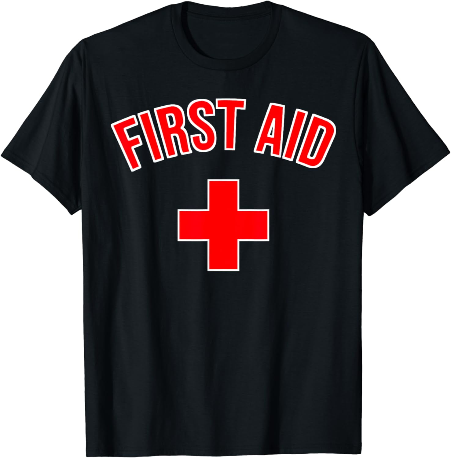FIRST AID CROSS MEDIC EVENT STAFF UNIFORM EMERGENCY Cotton T-Shirt ...