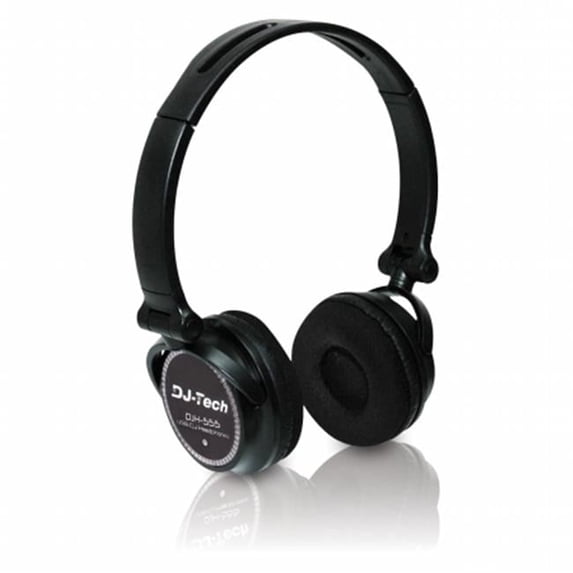 FIRST AUDIO MANUFACTURING Professional USB DJ On-Ear Headphones with ...