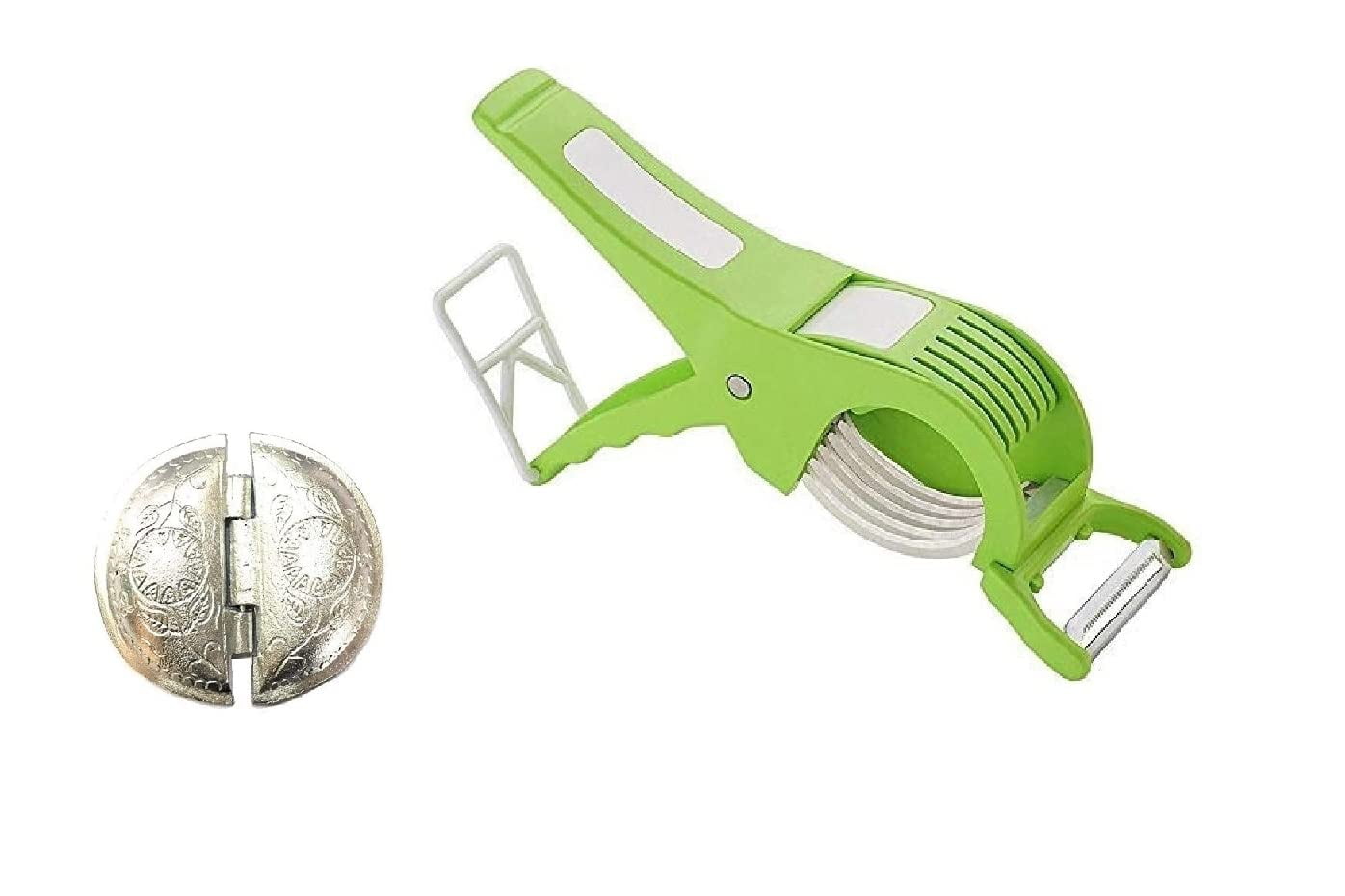 FIRST FRONT Aluminum Gujiya Maker Mould Cutter Sacha Machine Kitchen ...