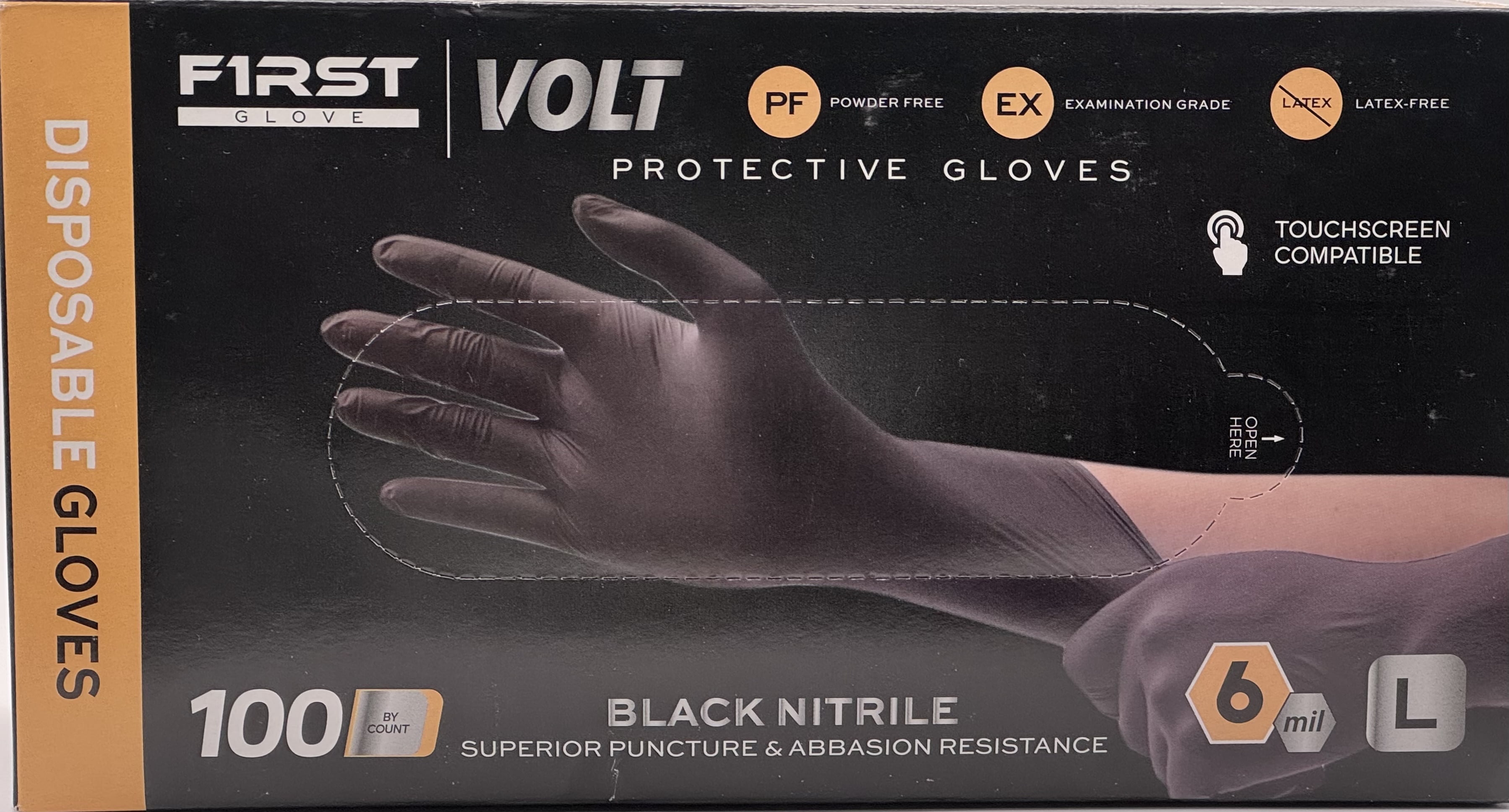 First Glove Volt Micro Textured for Enhanced Grip Food Safe, Latex Free ...