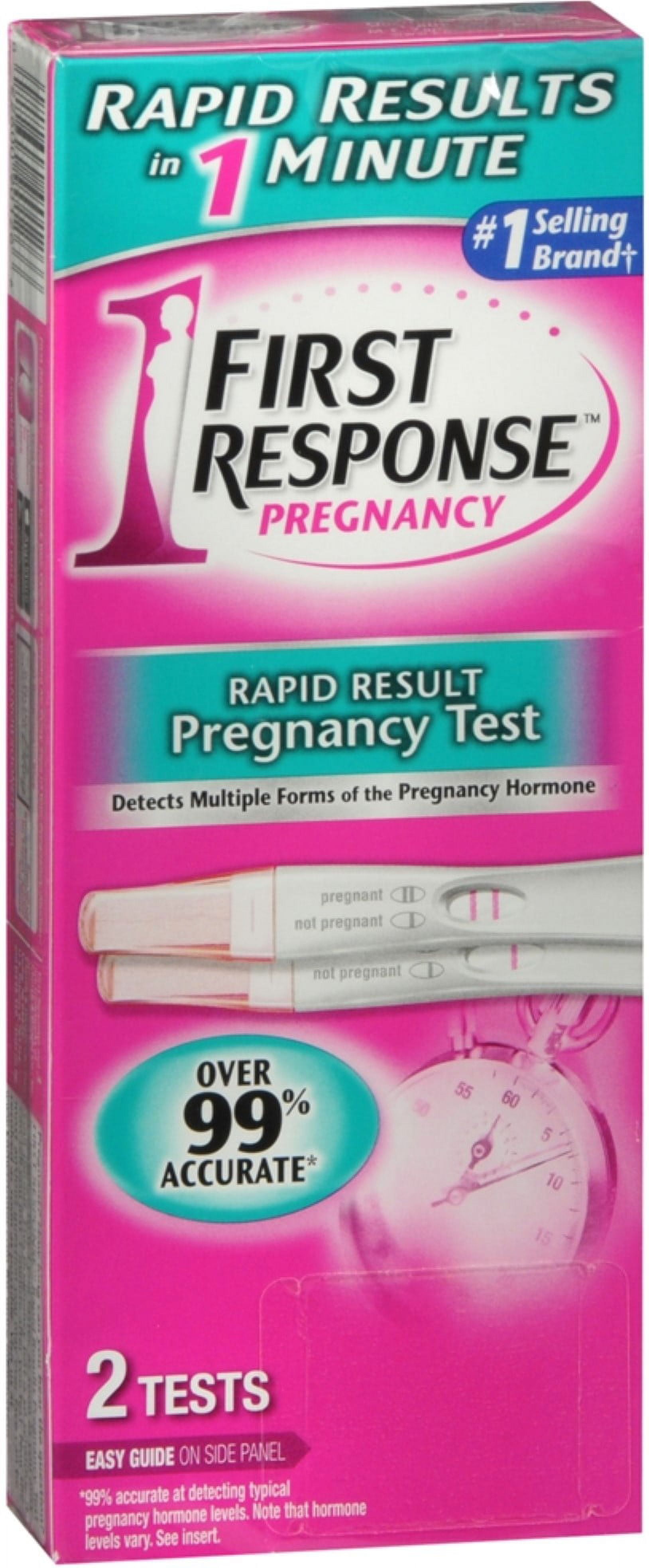 FIRST RESPONSE Rapid Result Result Pregnancy Test 2 Each(2pack ...