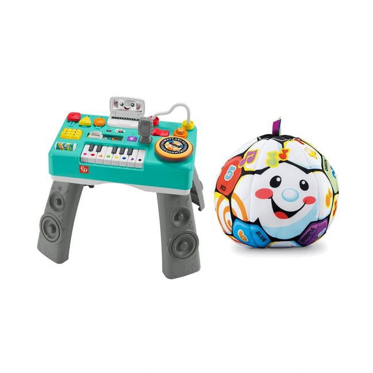 FISHER-PRICE Fisher-Price Laugh & Learn Mix & Learn DJ Table with ...