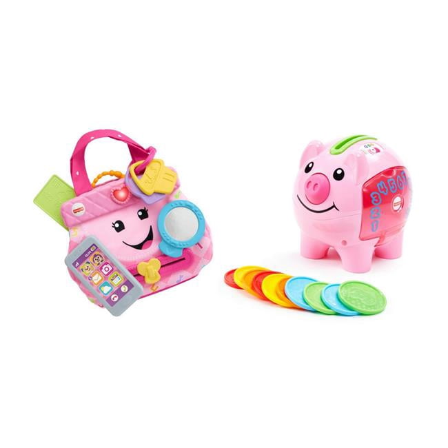 FISHER-PRICE GMM68-CDG67-KIT Fisher-Price Laugh & Learn My Smart Purse ...