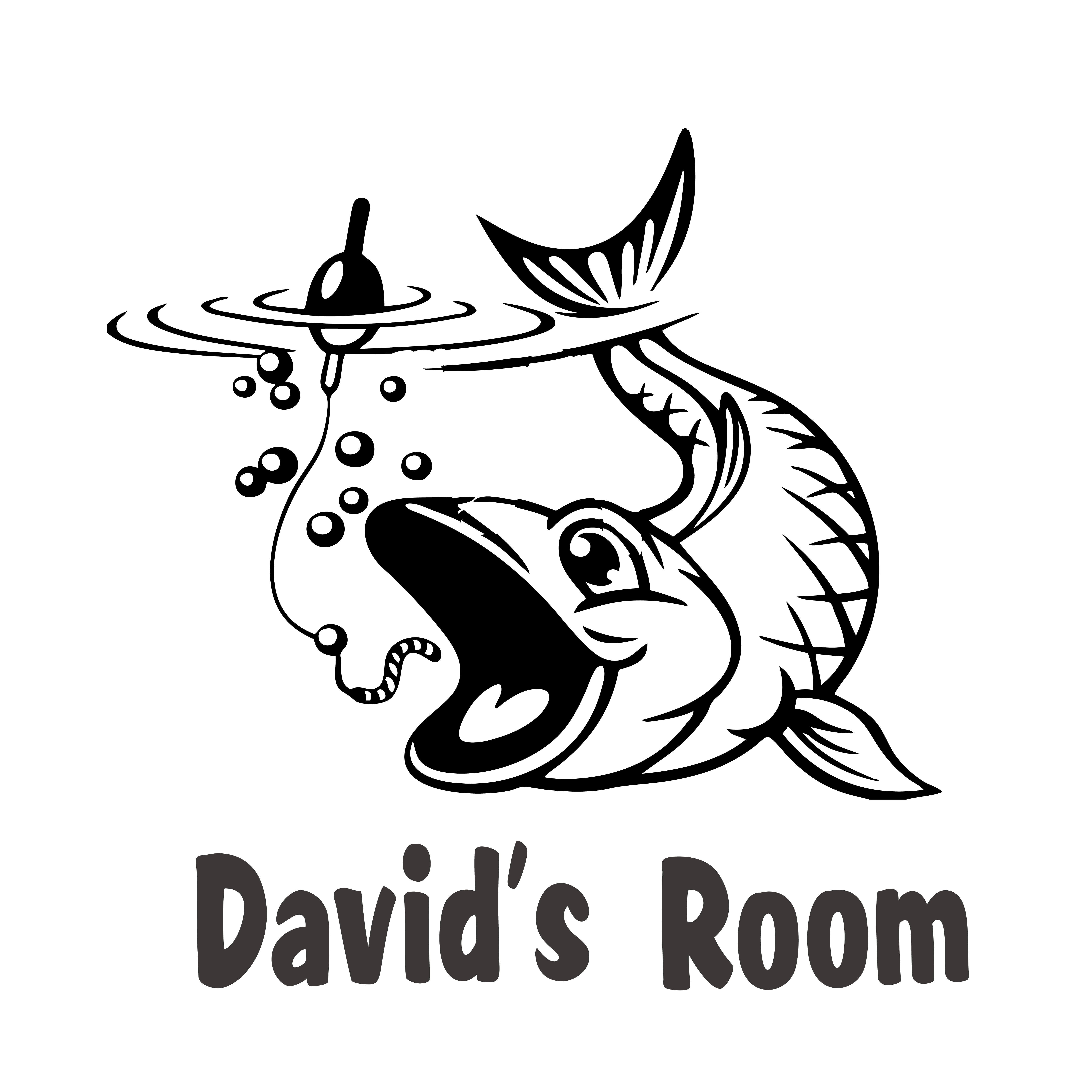 FISHES - Customized Name Lettering Art Vinyl Decoration Sticker Large ...