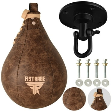"Meister SpeedKills Training Leather Speed Bag - Punching Bag with ...