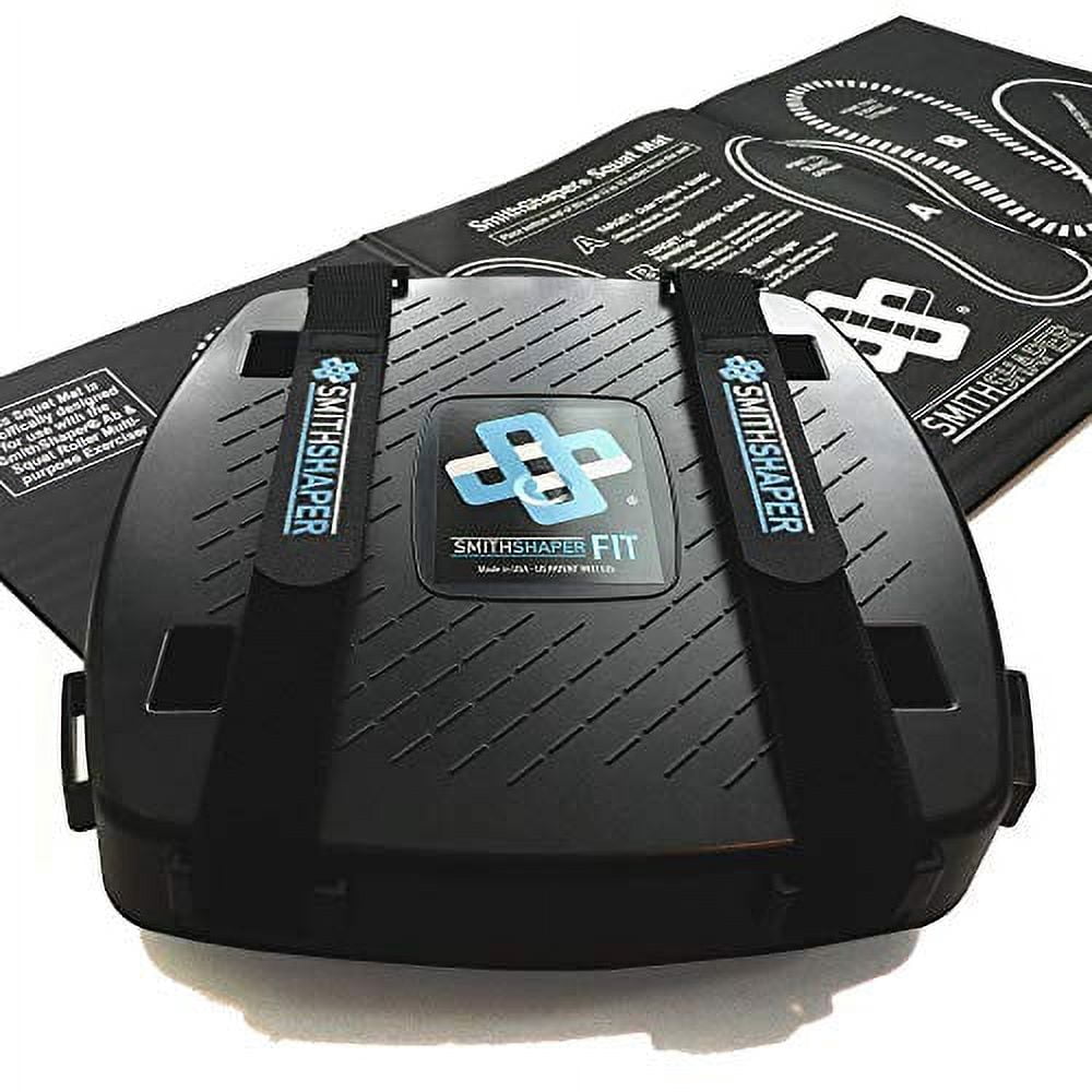 FIT BUNDLE: FIT Ab Squat Roller Multipurpose Exerciser & SQUAT MAT Knee ...