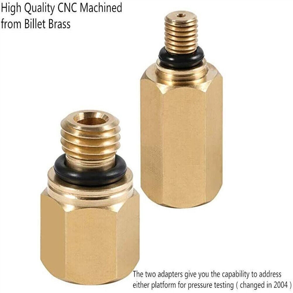 FIT Ford 6.0L High Pressure Oil System Fuel Rail Adapters ICP Leak Air ...
