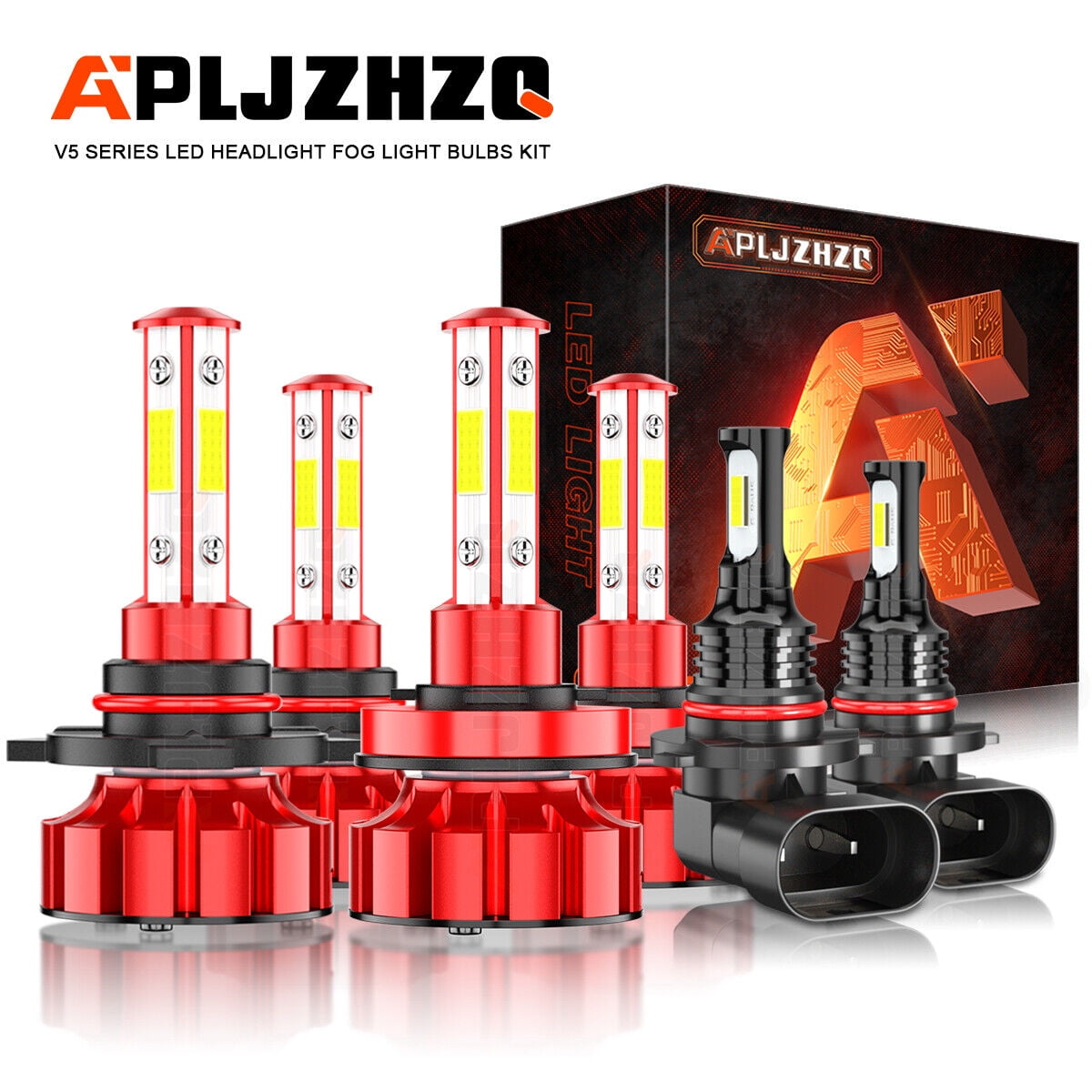 FIT Ford F150 2015-2020 Front LED Headlight High/Low Beam Fog Light ...