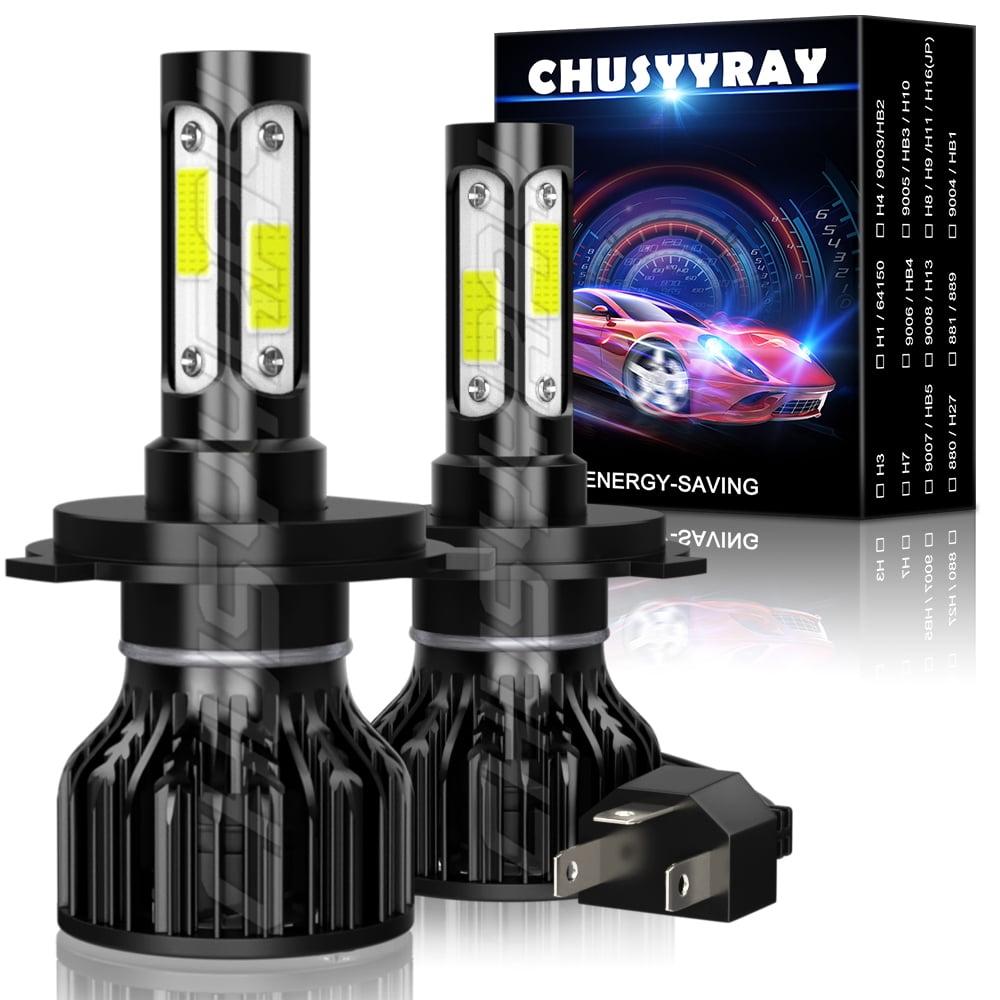 FIT Ski Doo REV XP XS XR 2003-18 LED Headlight Kit High&Low Beam Plug ...
