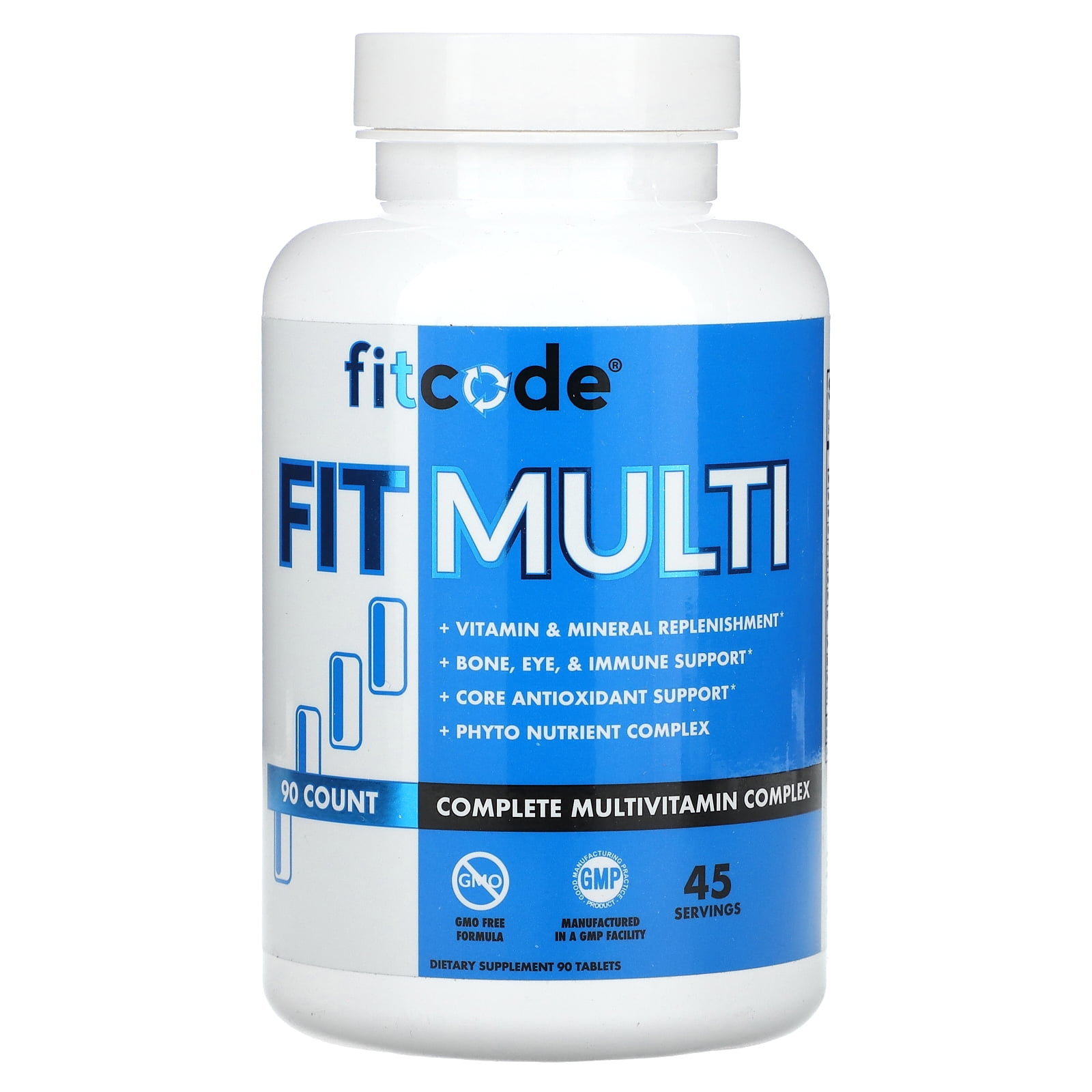 fitcode Fit Multi, Complete Multivitamin Complex, 90 Tablets - Walmart.com