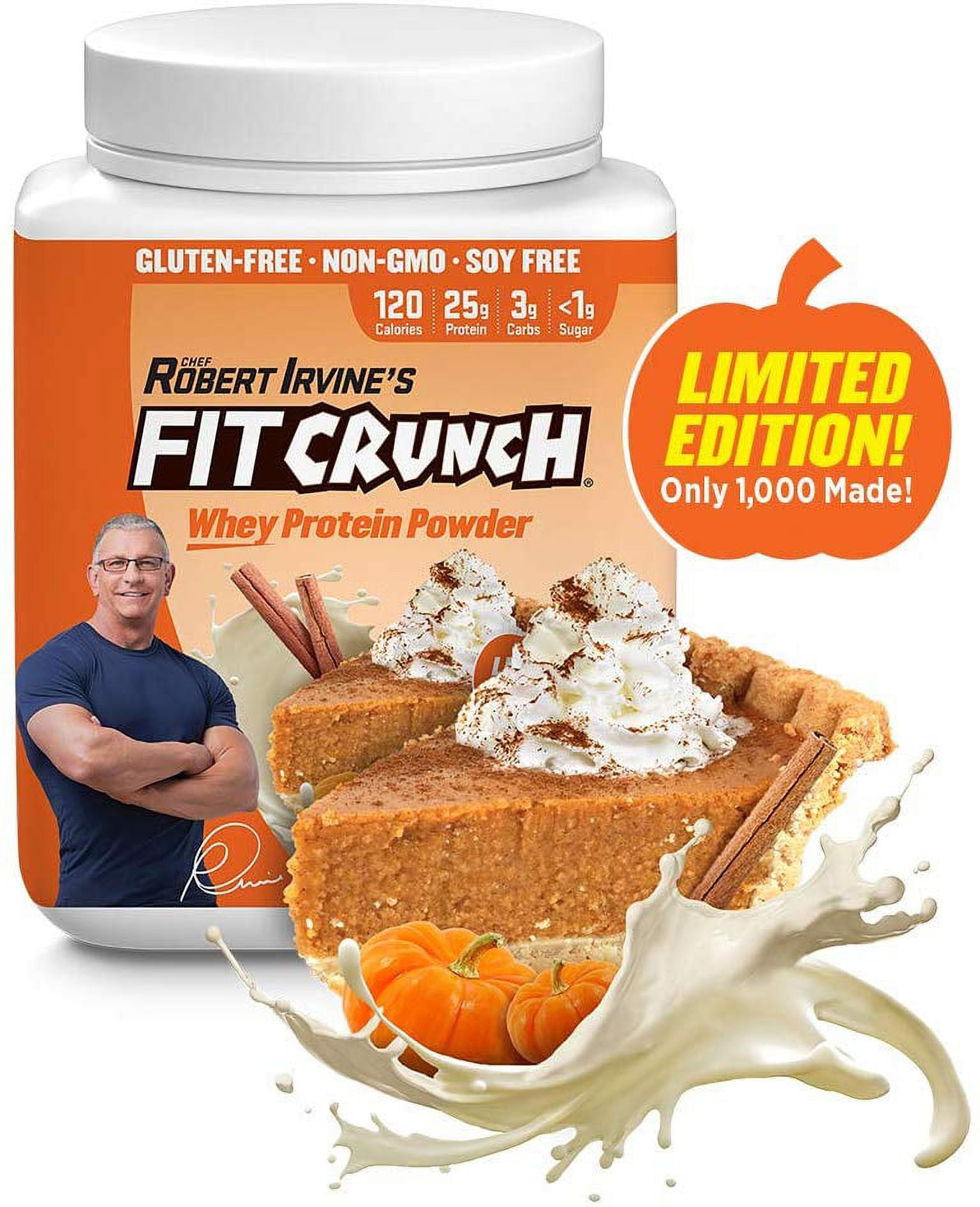 FITCRUNCH Tri-Blend Protein, Designed by Robert Irvine, 120 Calories ...