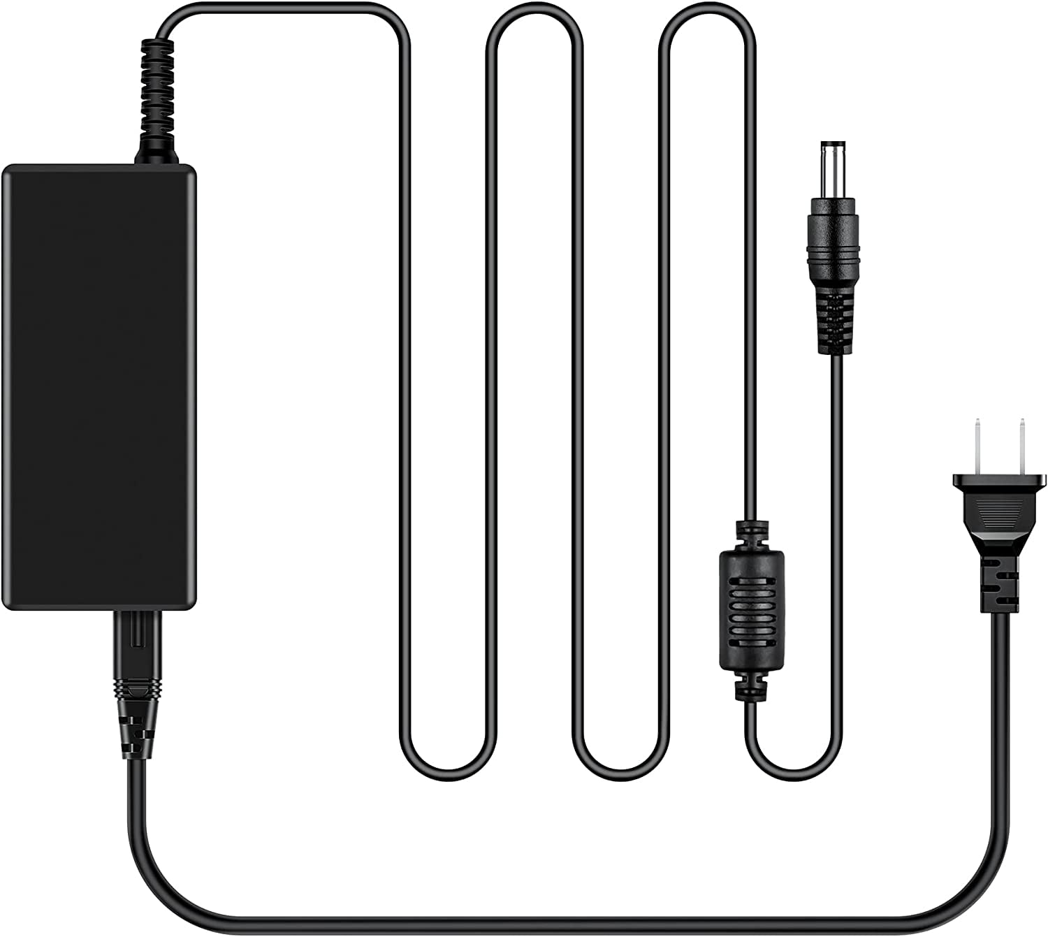 FITE ON 12V 5A Power Supply AC Adapter Charger, AC to DC 60W Converter ...