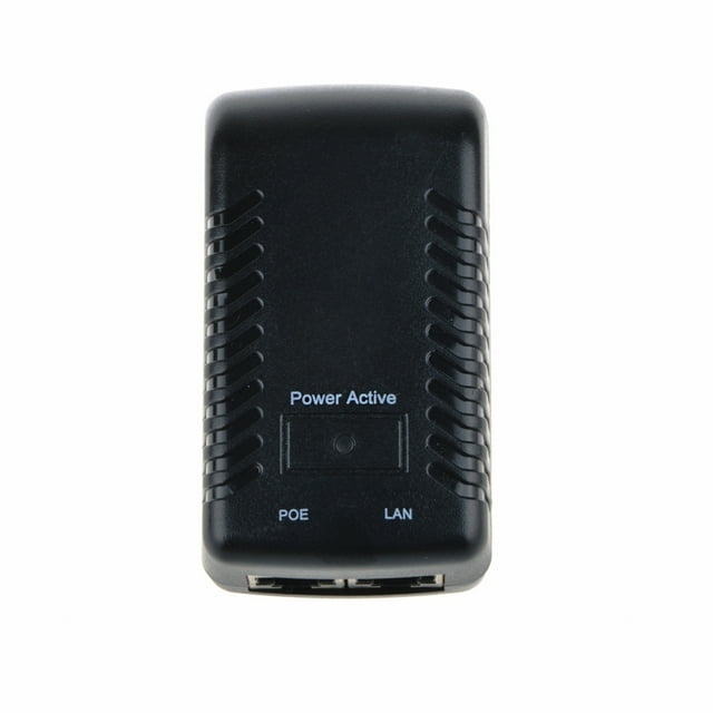 FITE ON 48V 0.5A Wall Plug POE Injector Ethernet Adapter Compatible ...