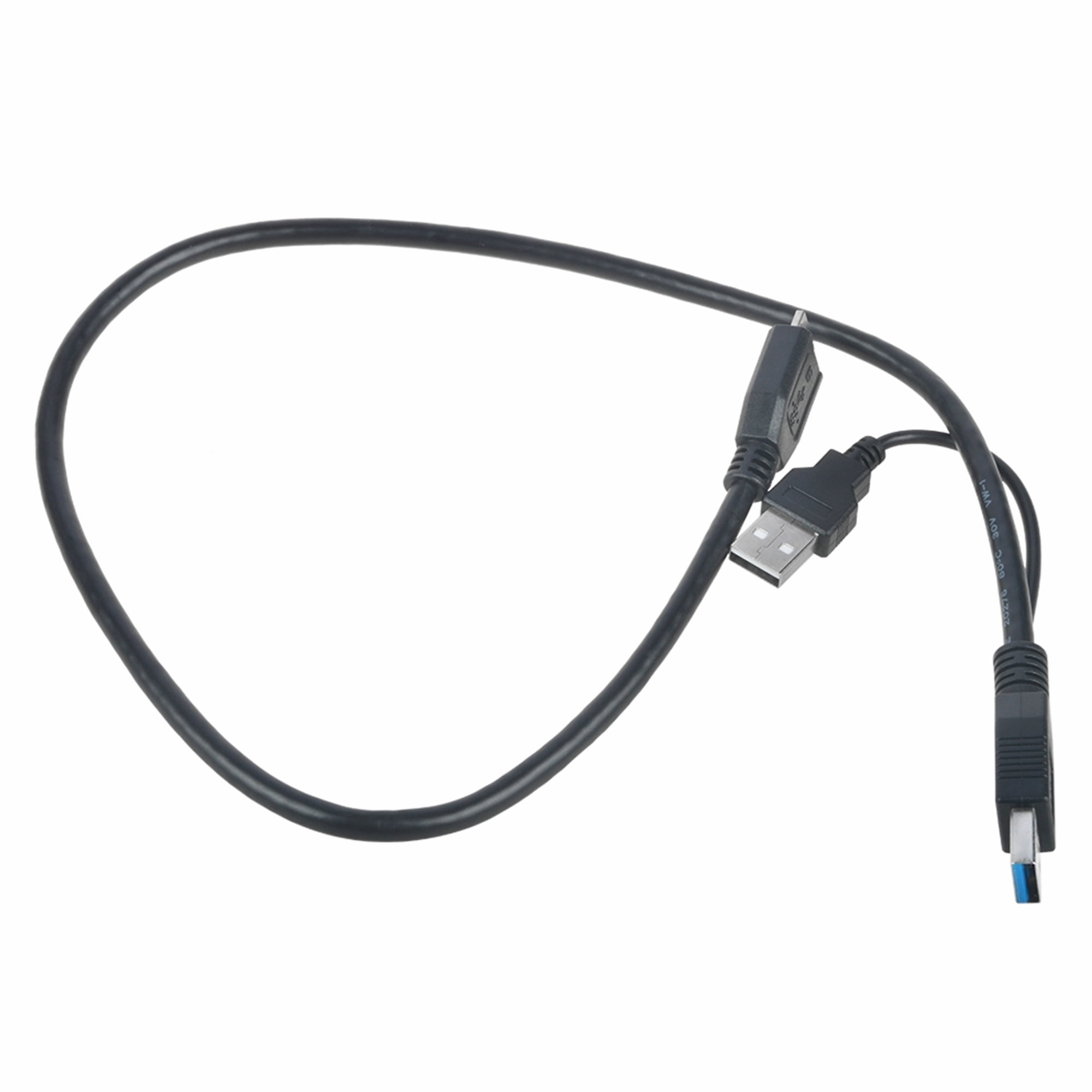 FITE ON 50CM USB 3.0 Y Power Data Cable/Cord/Lead for Seagate Backup ...