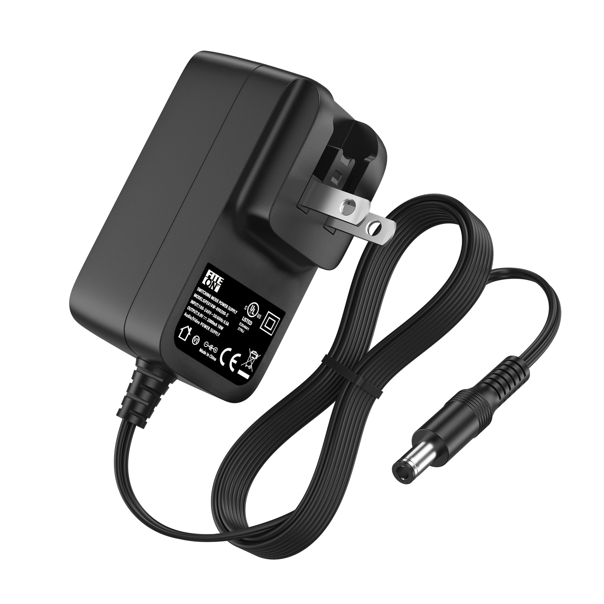 FITE ON 6V 2A Power Supply 12W 6 Volt AC Adapter 100V-240V 50-60Hz AC ...