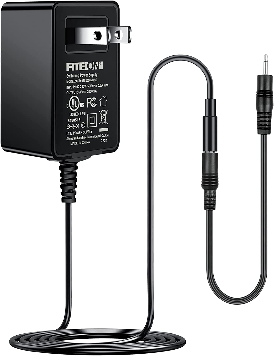 FITE ON 6V AC Power Adapter Replacement for Mr. Heater Big Buddy Heater ...