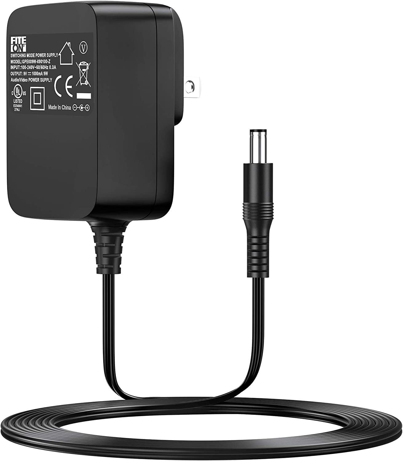 FITE ON 9V AC Adapter Replacement for Alesis Command Mesh Kit Alesis ...