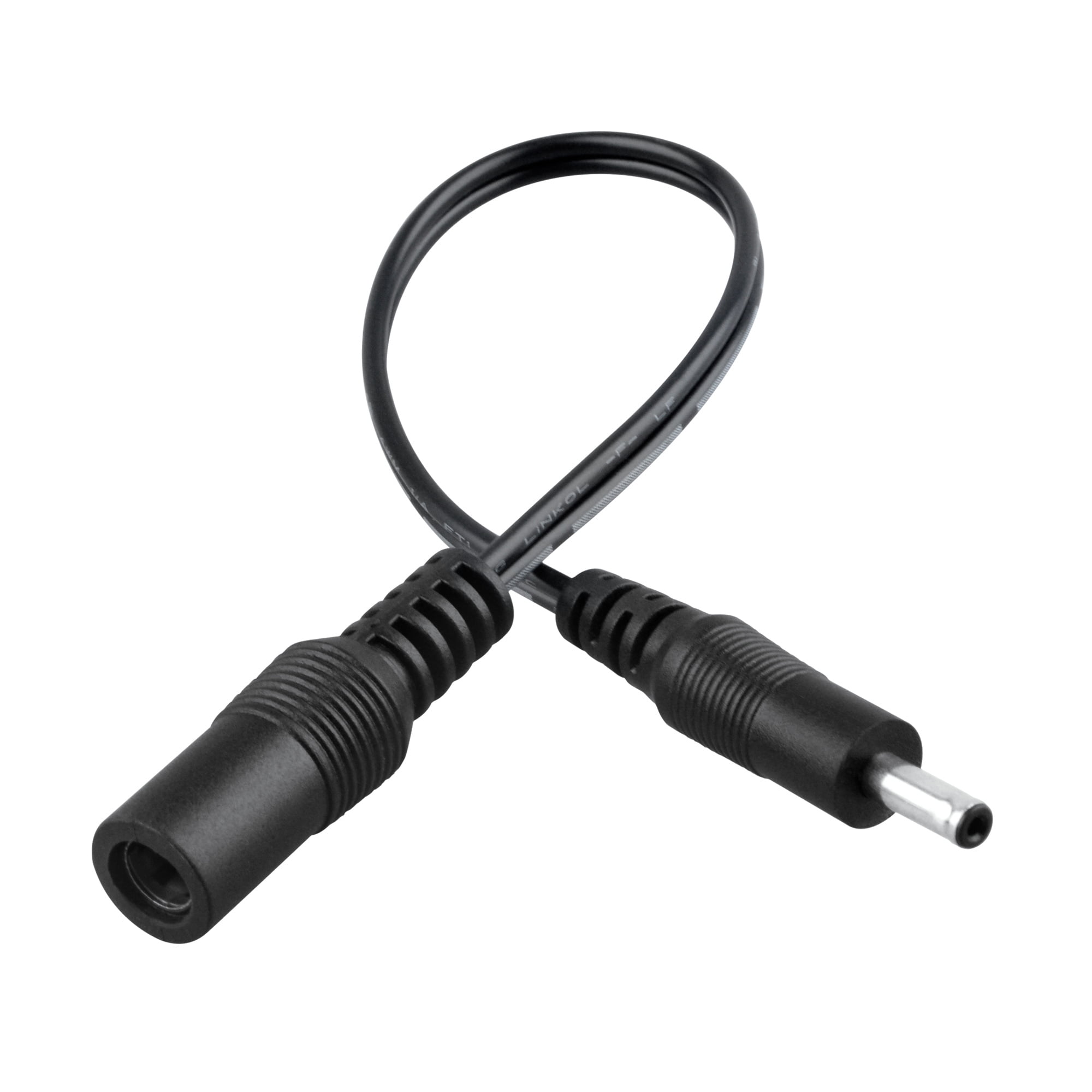 FITE ON CCTV DC Power Adapter Cable 5.5x2.1mm Female Jack Socket to 3 ...