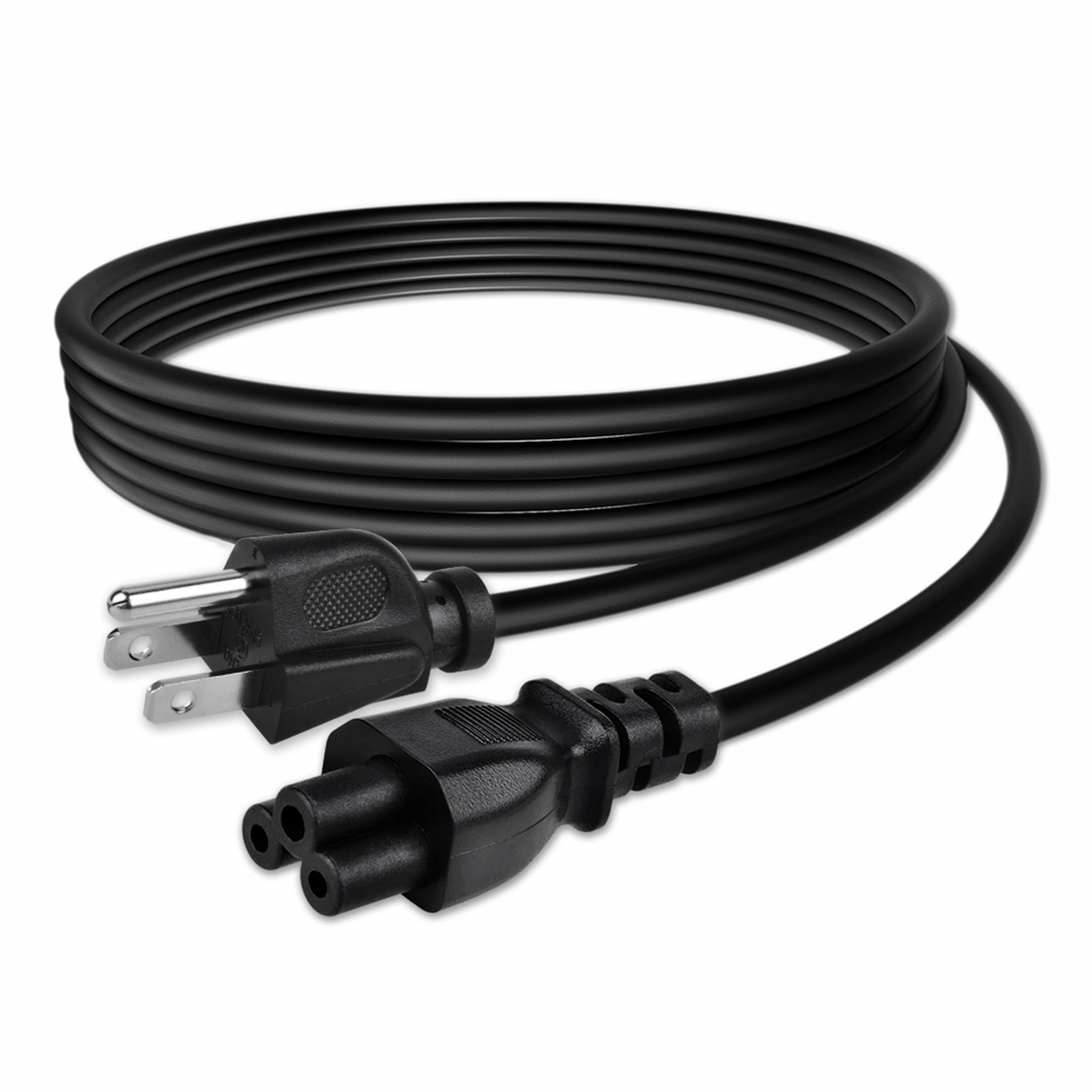 FITE ON Compatible 3-Prong Pin AC Power Cord Cable Plug Replacement ...