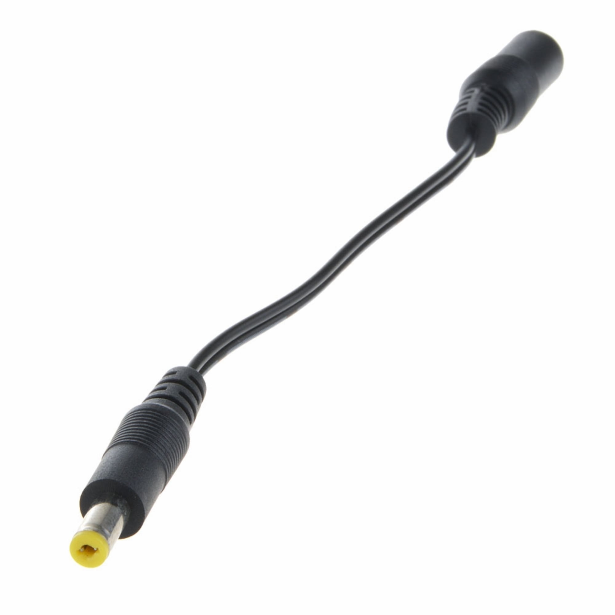 FITE ON DC Power 5.5mm x 2.1mm Female to 4.0mm x 1.7mm Male Jack Adapter Converter - Walmart.com